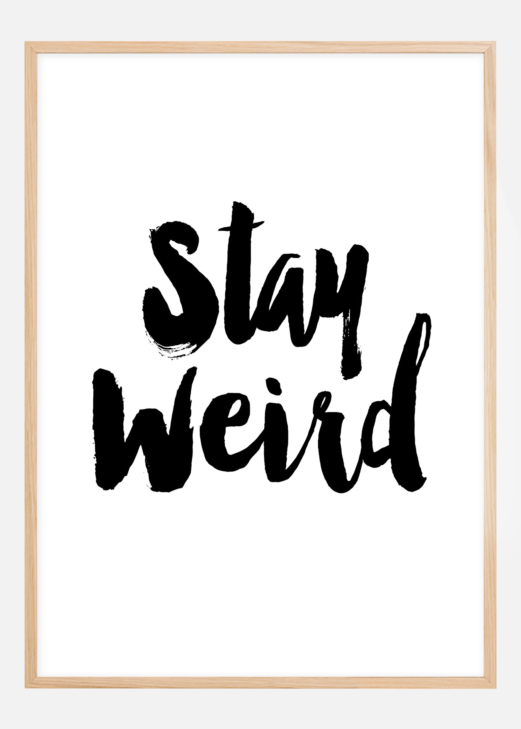Stay Weird Poster II – BGA USA